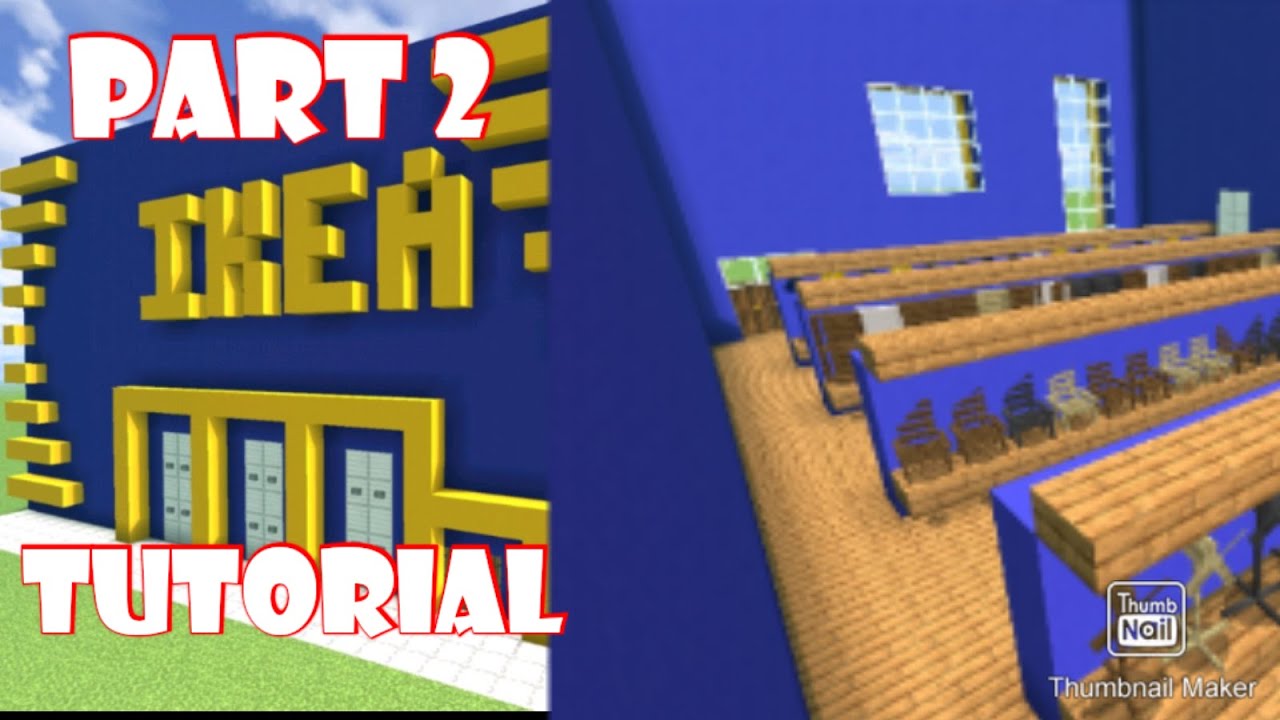 Minecraft Tutorial: How To Make The Modern Ikea Part 2 "2022 Build ...