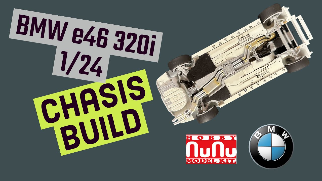 BMW e46 320i | 1:24 scale | Chasis build - YouTube