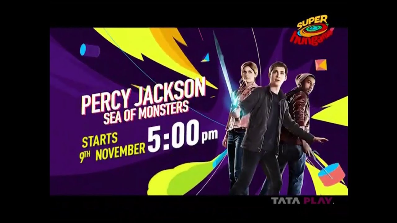 Super Hungama Percy Jackson Sea of Monsters Promo (2024) - YouTube