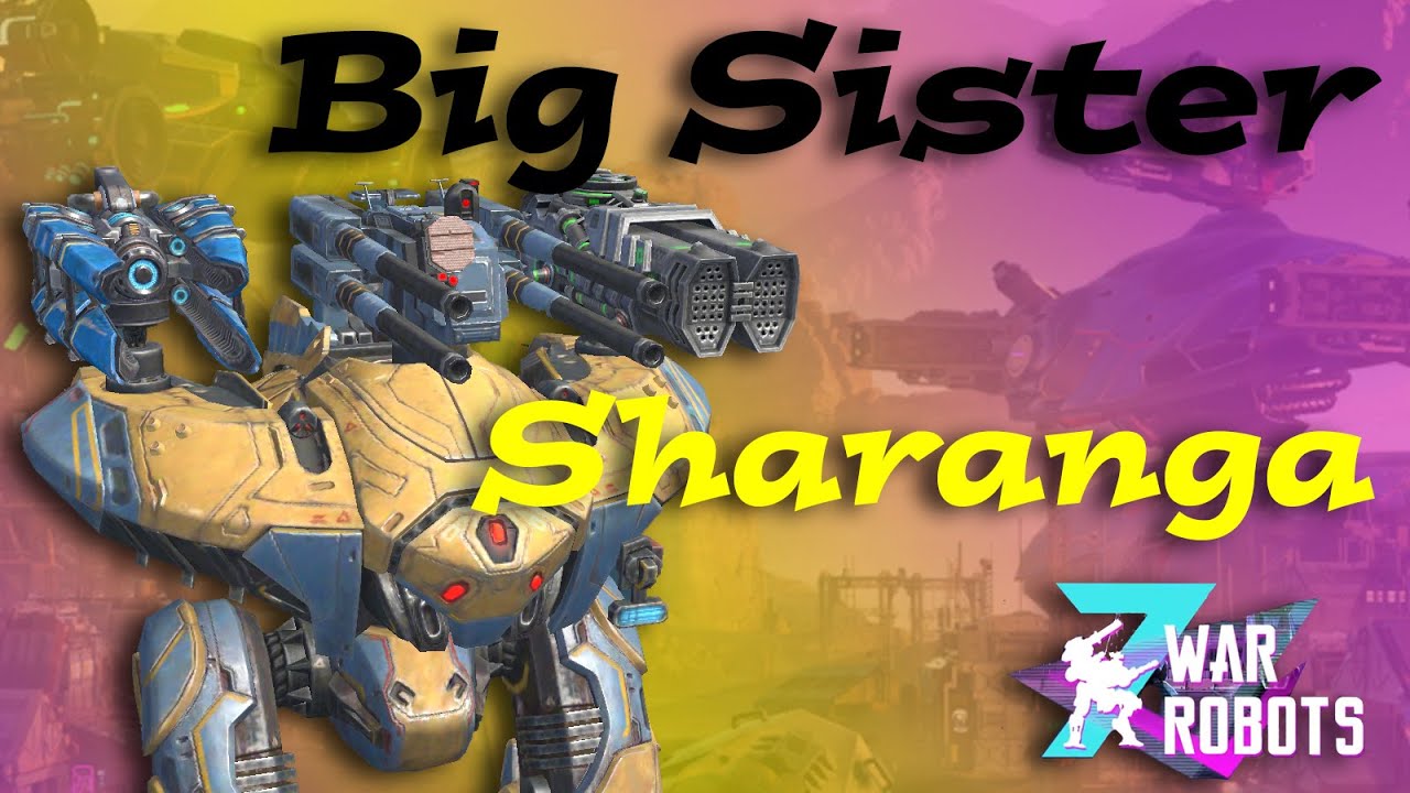 [WR] War Robots - New Titan Sharanga Weapon Overview + Giveaway Link ...