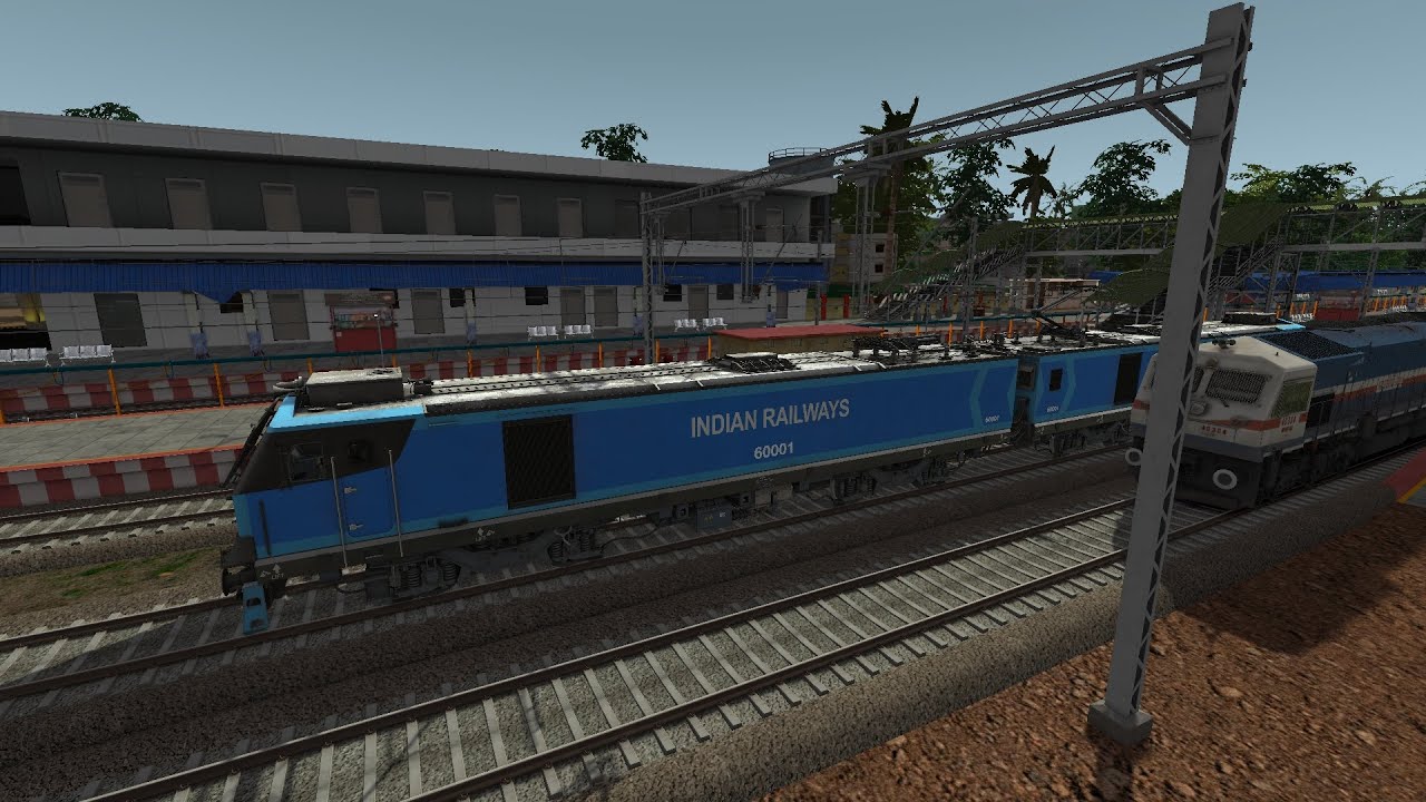 COAL FREIGHT WITH WAG 12 LOCO IN RAILWORKS SWR V1 REMASTER - YouTube