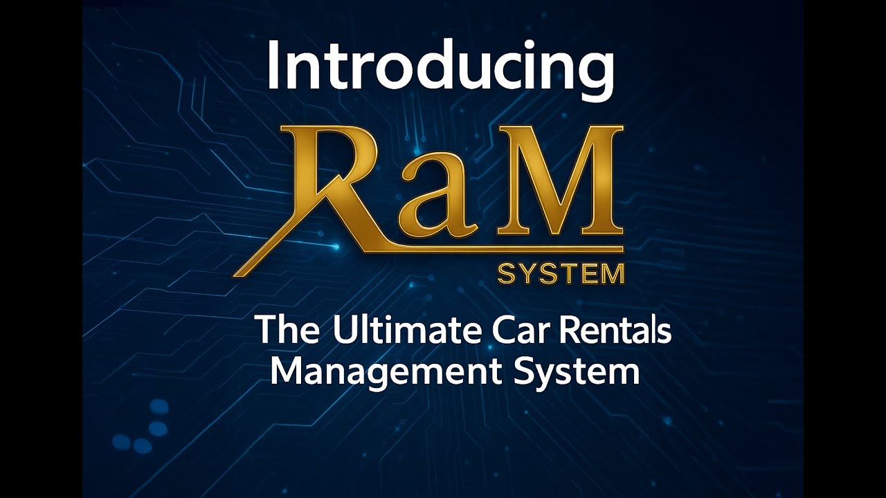 Introducing RAM – The Ultimate Car Rental Management System - YouTube