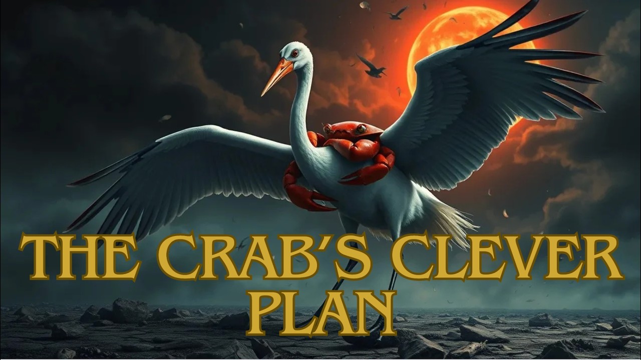 The Clever Crab and the Cunning Stork | Moral Story | Panchatantra Tale - YouTube