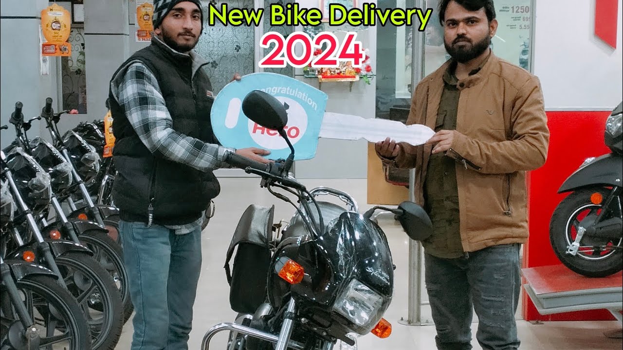 New Splendor Plus Bike Delivery || Splendor Plus Delivery 2024 - YouTube
