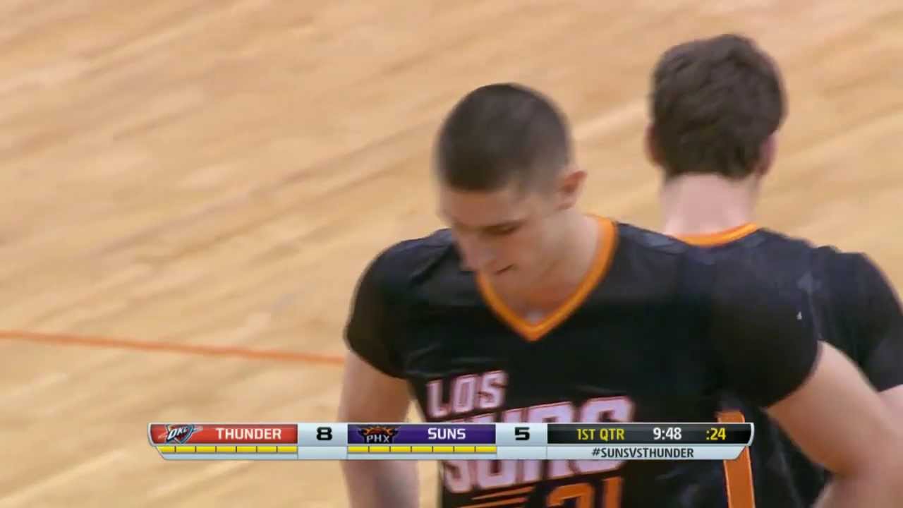 Alex Len With Force | Oklahoma City Thunder vs Phoenix Suns | March 06 ...