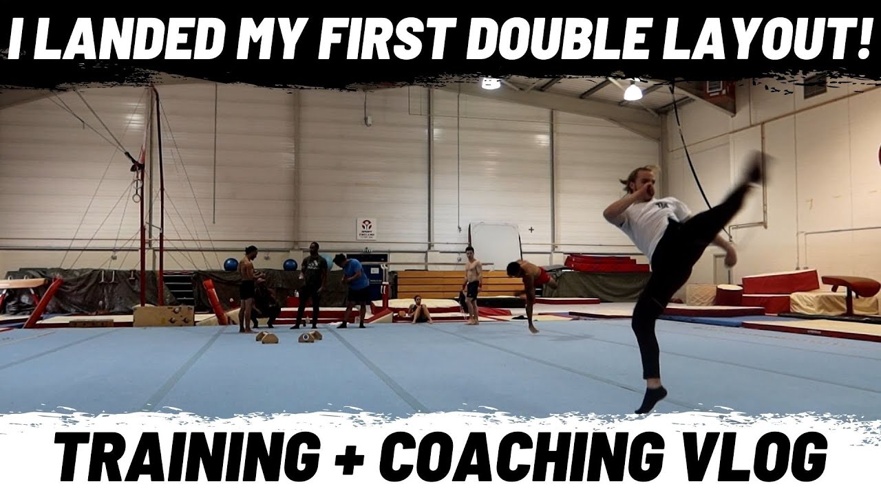 Double Layout + Teaching Adult Flipper To B-Twist! - YouTube