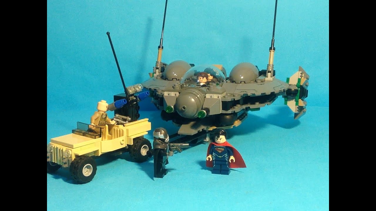 Lego 76003 Superman Battle Of Smallville Dc Universe Superheroes Review ...