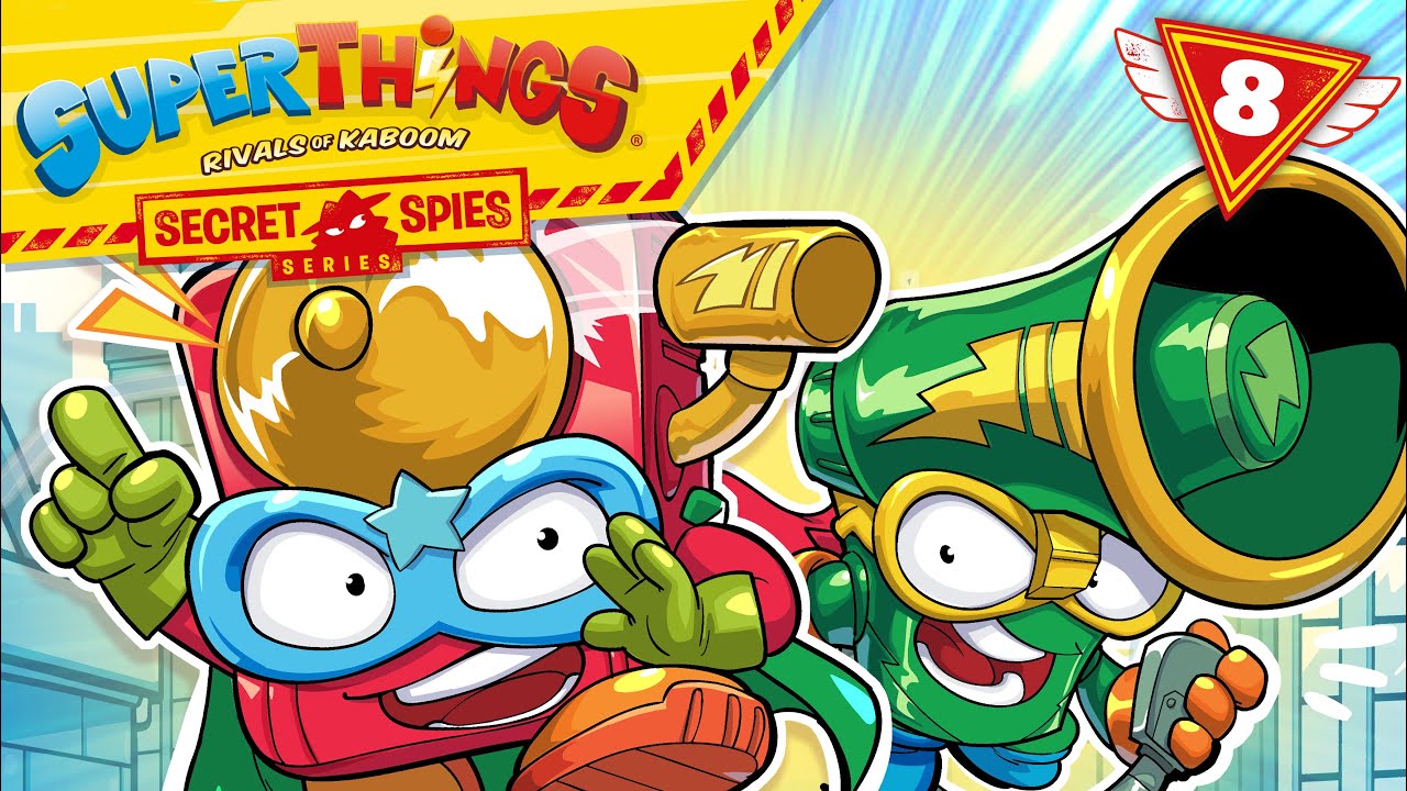 ⚡SUPERTHINGS EPISODES😎 Ep 8 TEAM HEADQUARTERS in action ⚡ |CARTOON ...