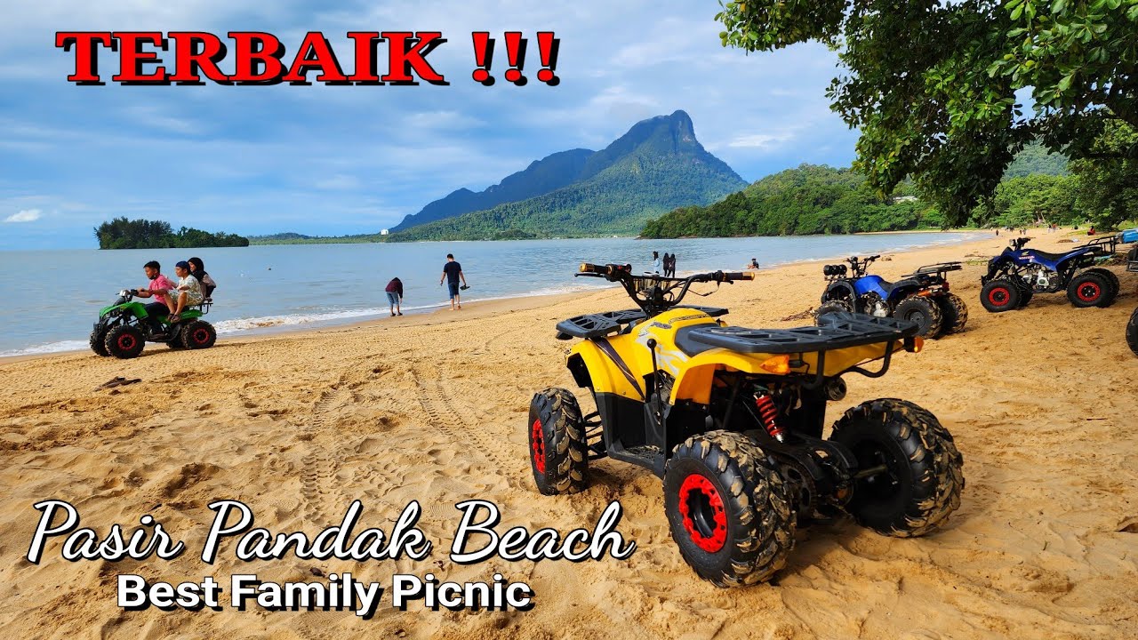 Pasir Pandak Beach vs Santubong View‼️Jom Holiday‼️#pasirpantai # ...