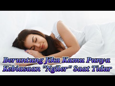 Beruntung Jika Kamu Punya Kebiasaan Ngiler Saat Tidur! Ini Penjelasanya