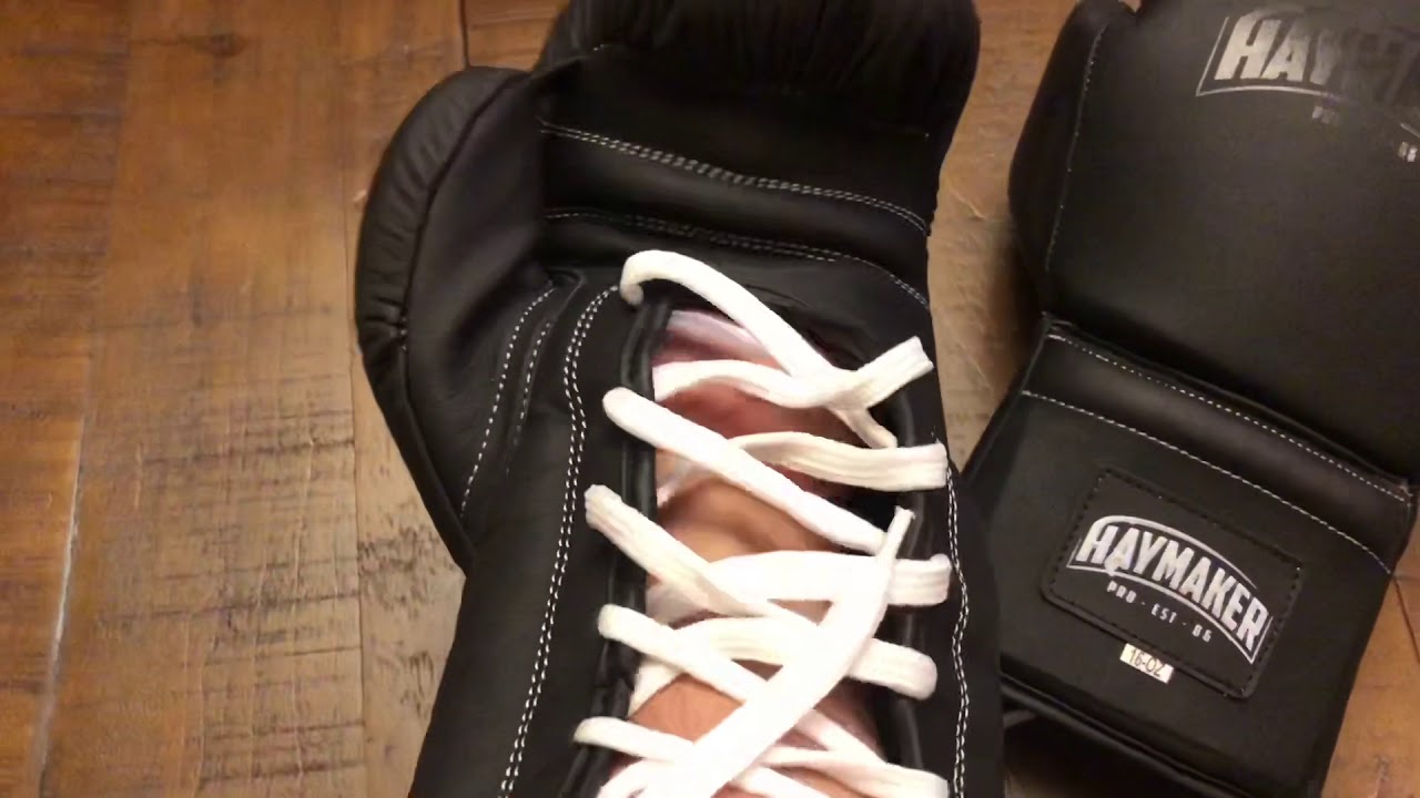 Haymaker Boxing Gloves | Up Close - YouTube