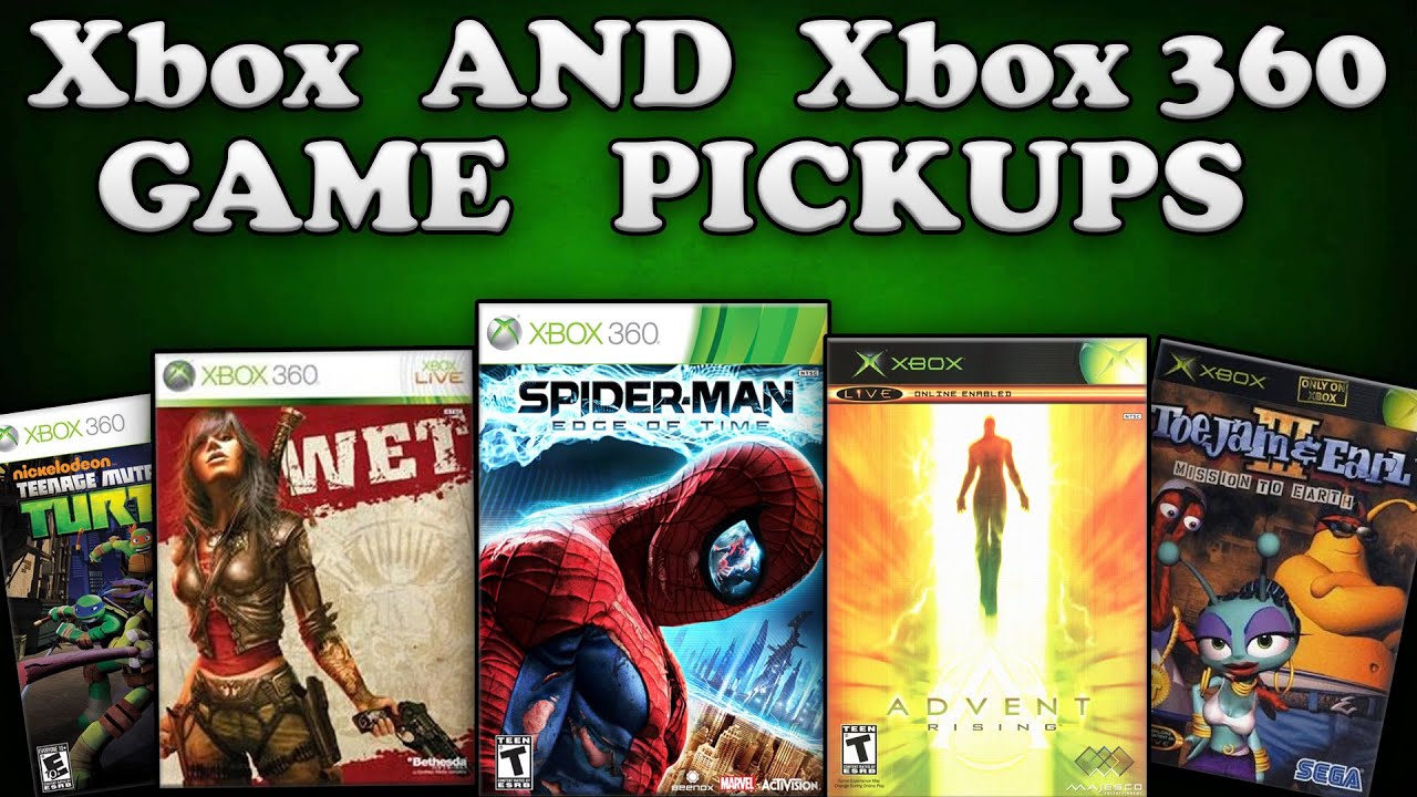 Game Pickups: Some Rare And Amazing Original Xbox And Xbox 360 Games ...