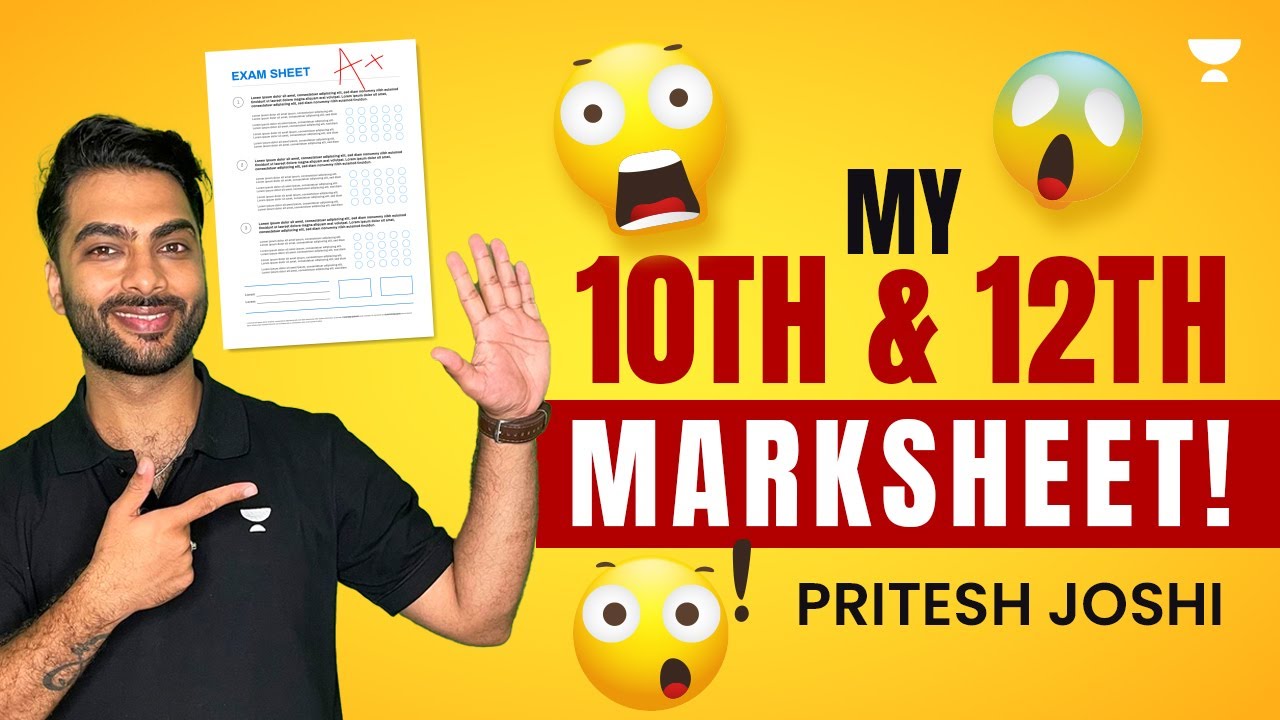 My 10th and 12th Marksheet🔥😲| Pritesh Joshi - YouTube