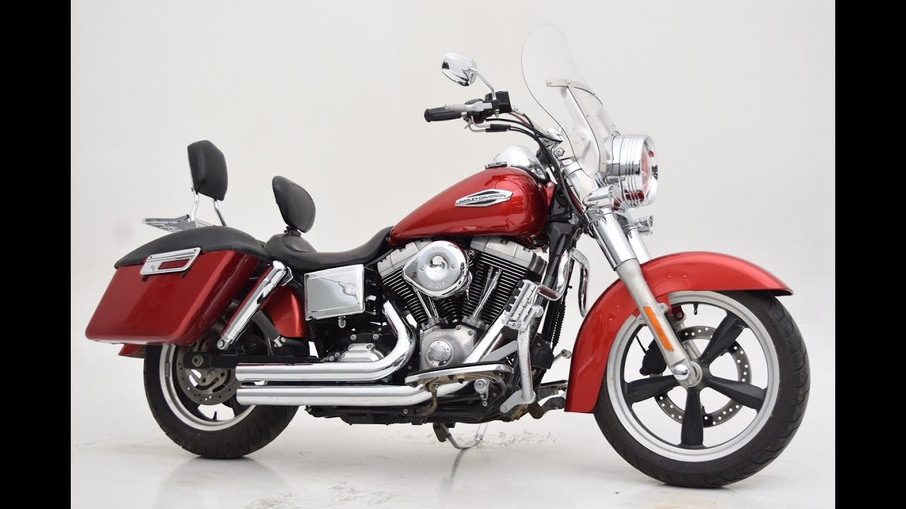 2013 Harley-Davidson® FLD - Dyna® Switchback™- EMBER RED SUNGLO - YouTube