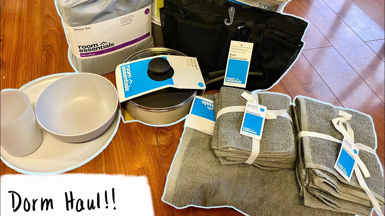 College Dorm Haul 2021 - YouTube