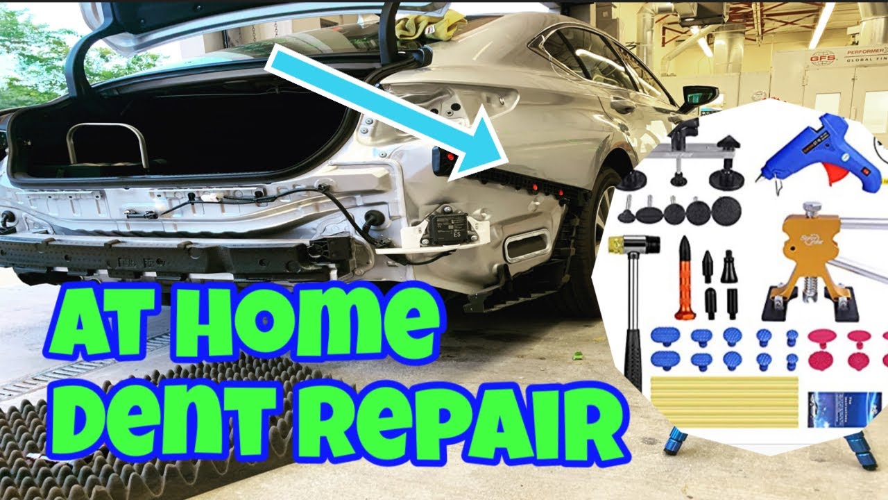 Car Painting: How to Repair Dents at HOME like a PRO! - YouTube
