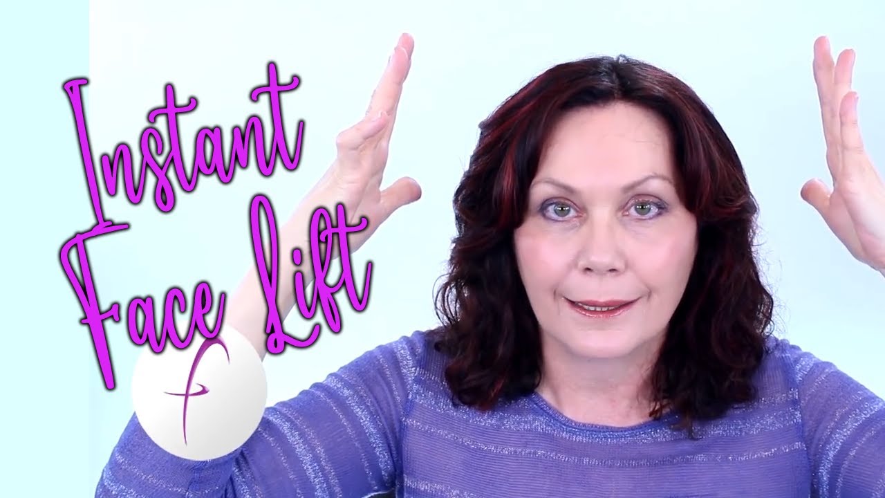 INSTANT Face Lift Exercises - YouTube