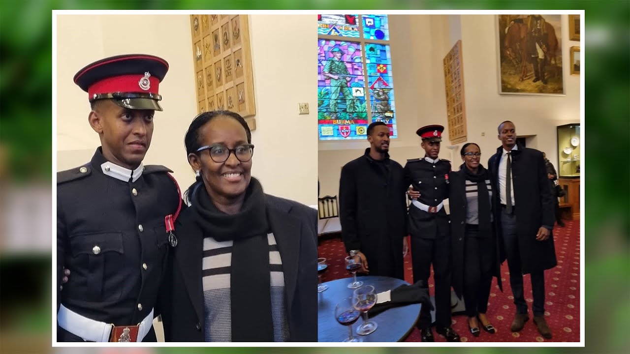 Brian Kagame, umuhungu Perezida Kagame yasoje amasomo ya gisirikare ...