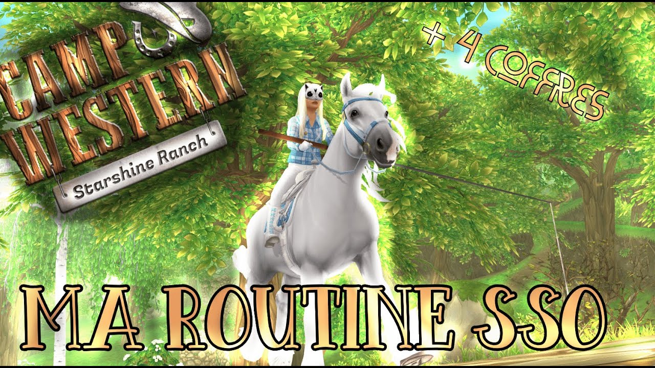 |SSO| Ma Routine SSO et coffres de l'événement Western! - YouTube
