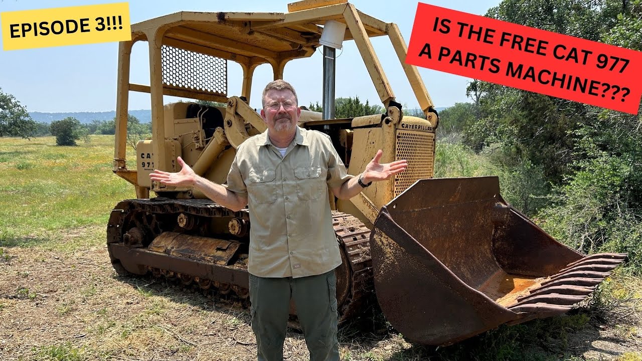 FREE Cat 977 - Episode 3 - Disassembly Begins! - YouTube