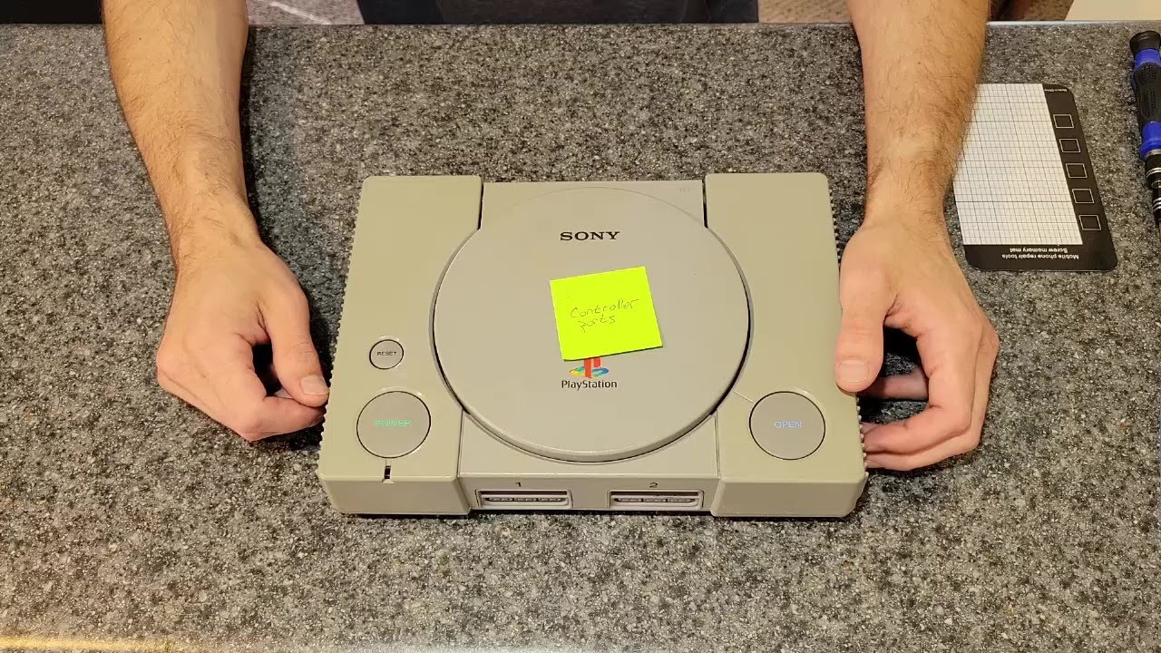 Trying to remove yellowing from a PS1 - YouTube