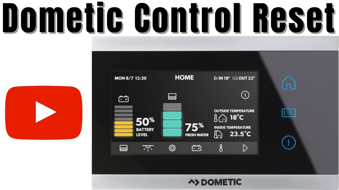 Dometic Comfort Control - Quick reset (Everland Motorhome) - YouTube