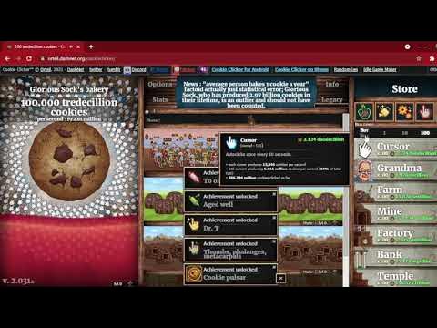 I beat cookie clicker!!! How to beat cookie clicker tutorial. - YouTube