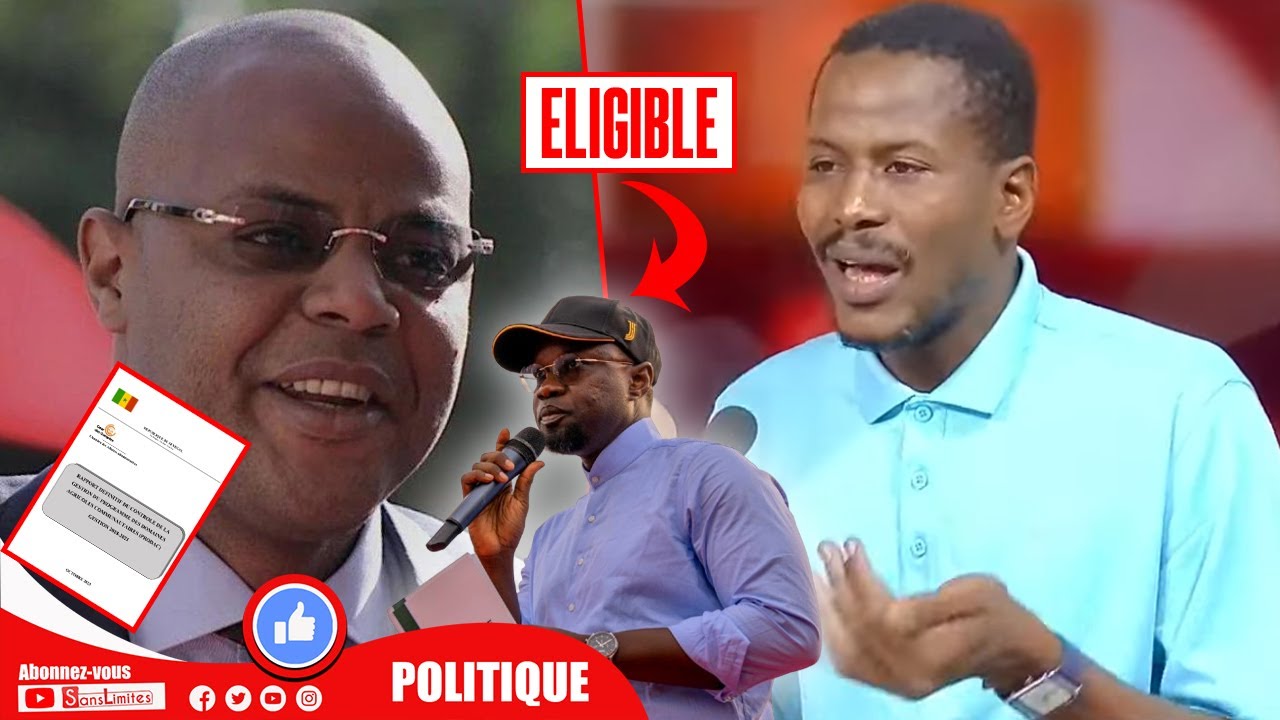 Éligibilité de Sonko - Mame Mbaye Niang défie SONKO :Réaction musclée ...