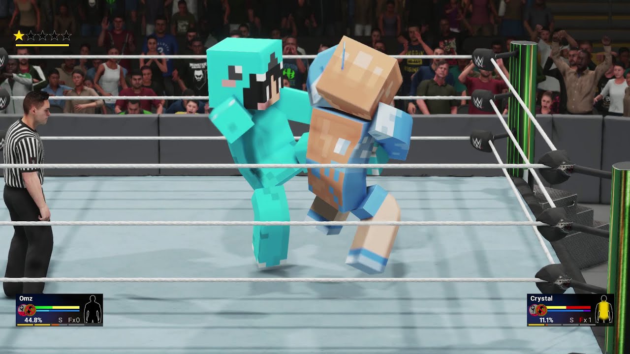 Omz vs. Crystal Minecraft Animation - YouTube