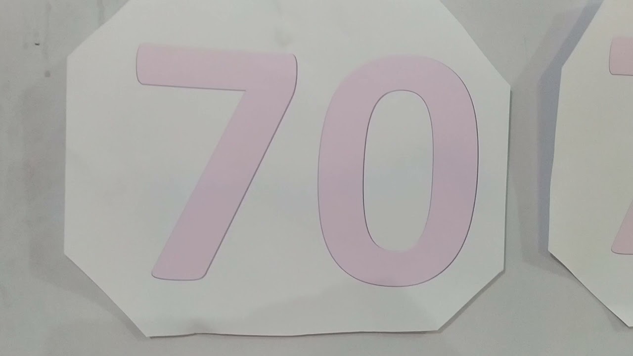 Count from 70 to 80 - YouTube