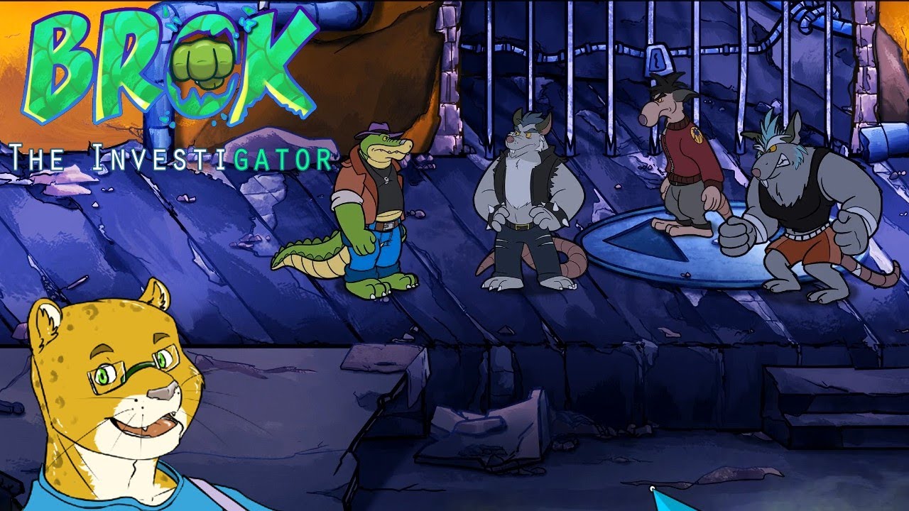 BROK The InvestiGator Walkthrough Part 6 - Sewers and Squealer ...
