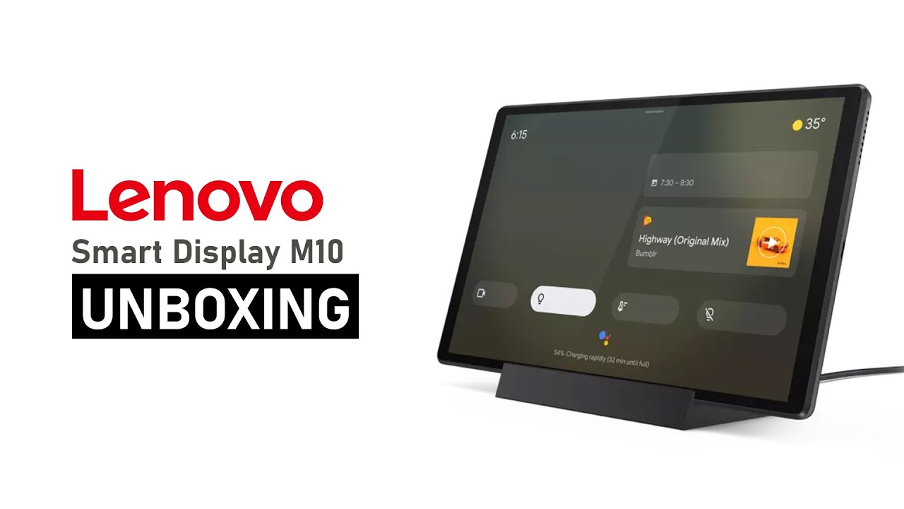 LENOVO SMART DISPLAY M10 UNBOXING AND REVIEW - YouTube
