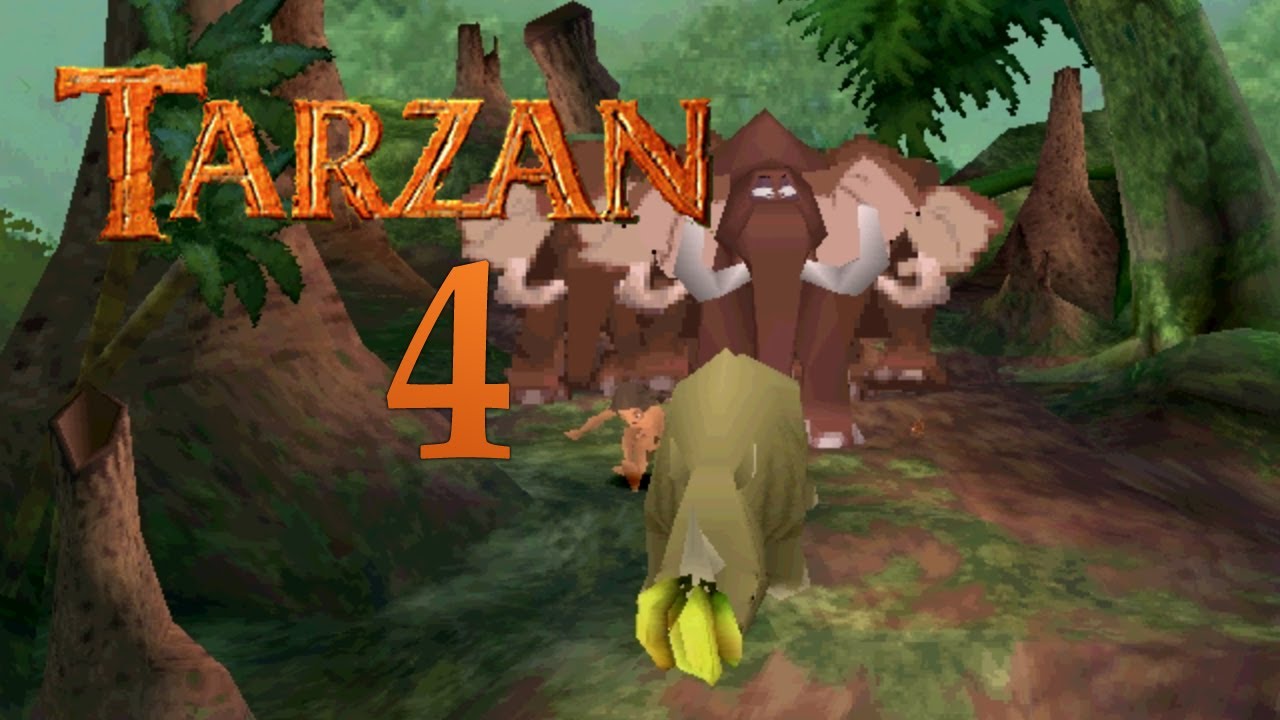 // Let's Play Disney's TARZAN #04 [HD+] // Brütale Elefantenprügler ...