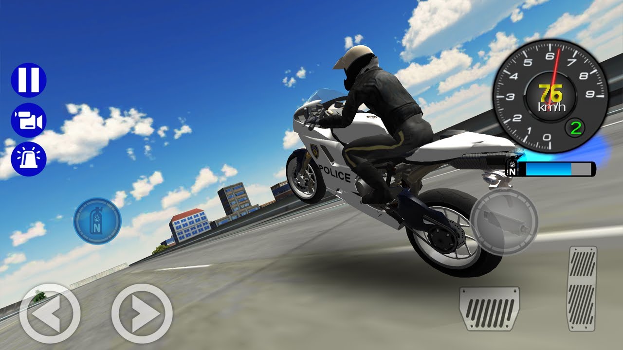 Police Bike City Simulator (By Game Pickle) Android Gameplay HD - YouTube
