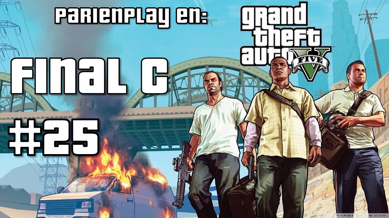 GTA V: FINAL C, "LA TERCERA VÍA", FINAL DE PELÍCULA EN GTA V | Grand ...