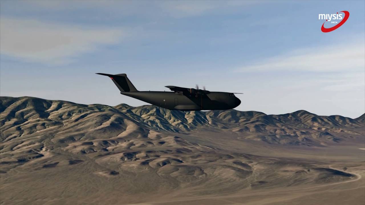 Miysis DIRCM (Directed Infrared Countermeasure) - YouTube