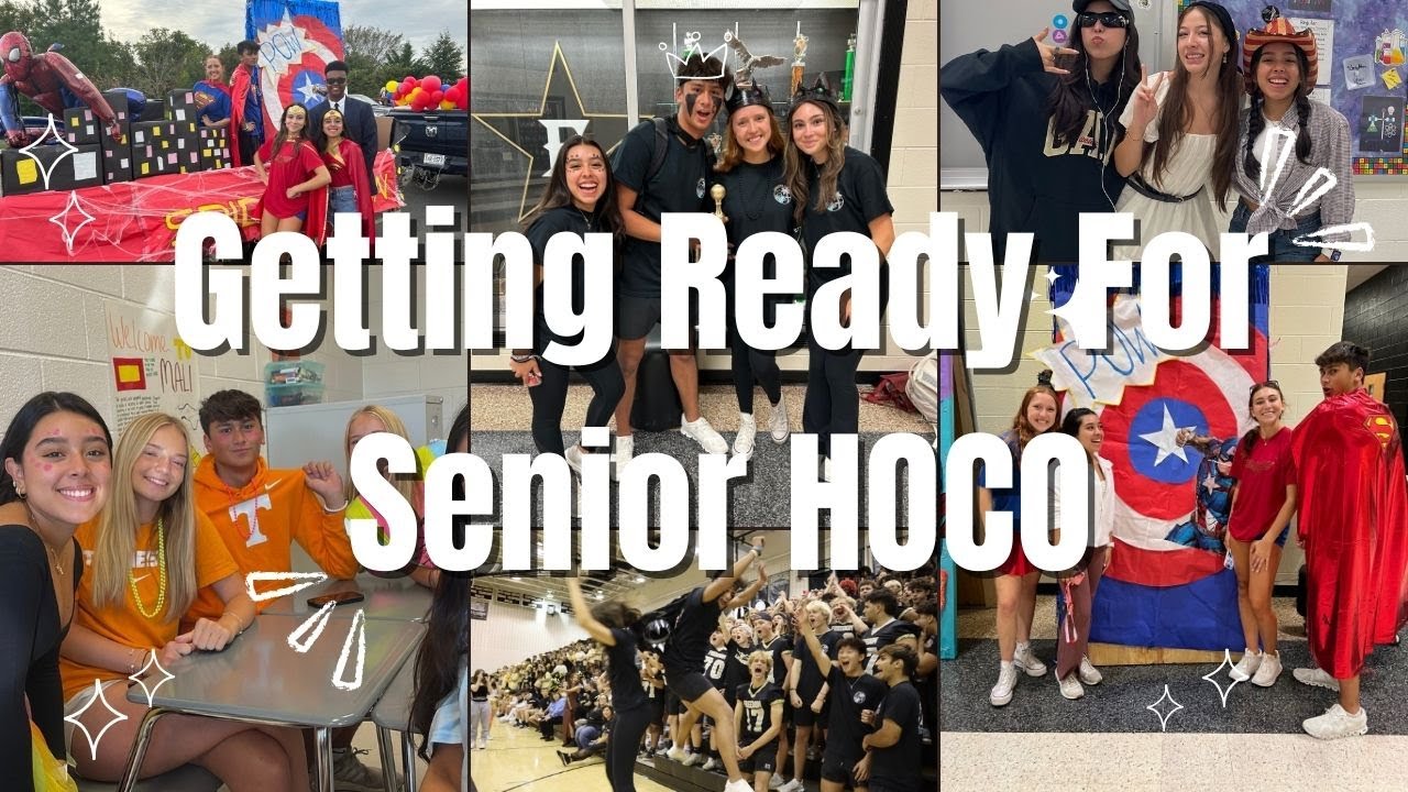 Getting Ready For Senior HOCO - YouTube