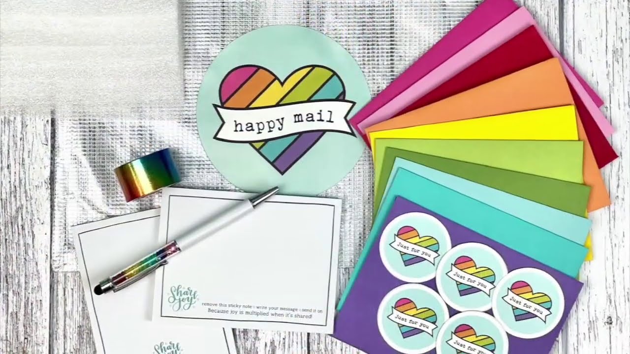 Happy Mail Kit | Share the Joy | Taylored Expressions - YouTube