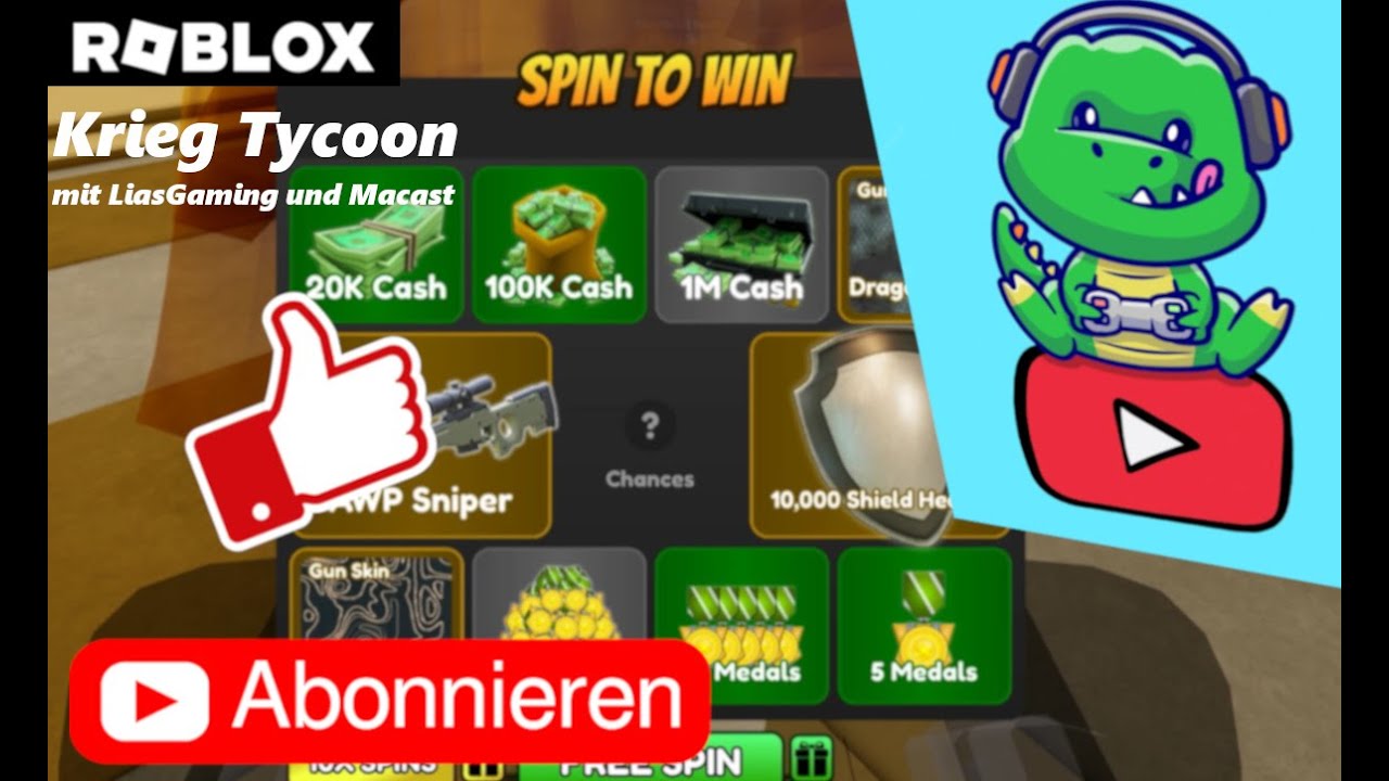 Roblox Krieg Tycoon mit LiasGTV und Macast - YouTube
