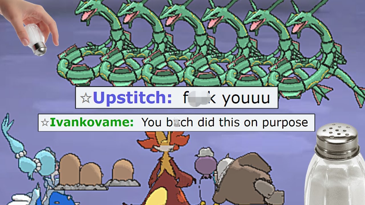 THE MOST AGGRESSIVE SALTY LEGENDARY SPAMMER RAGEQUIT ON POKEMON ...