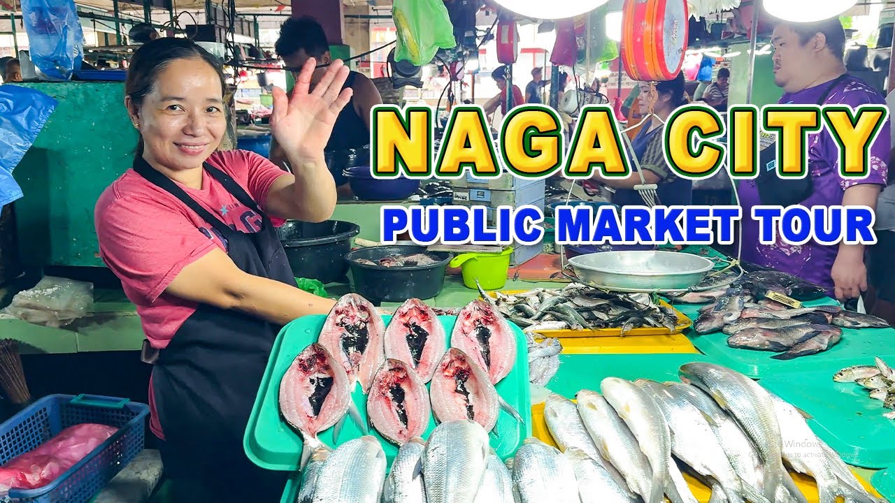 NAGA CITY FOOD Market Tour | 3 Storey Massive Food Market in ...