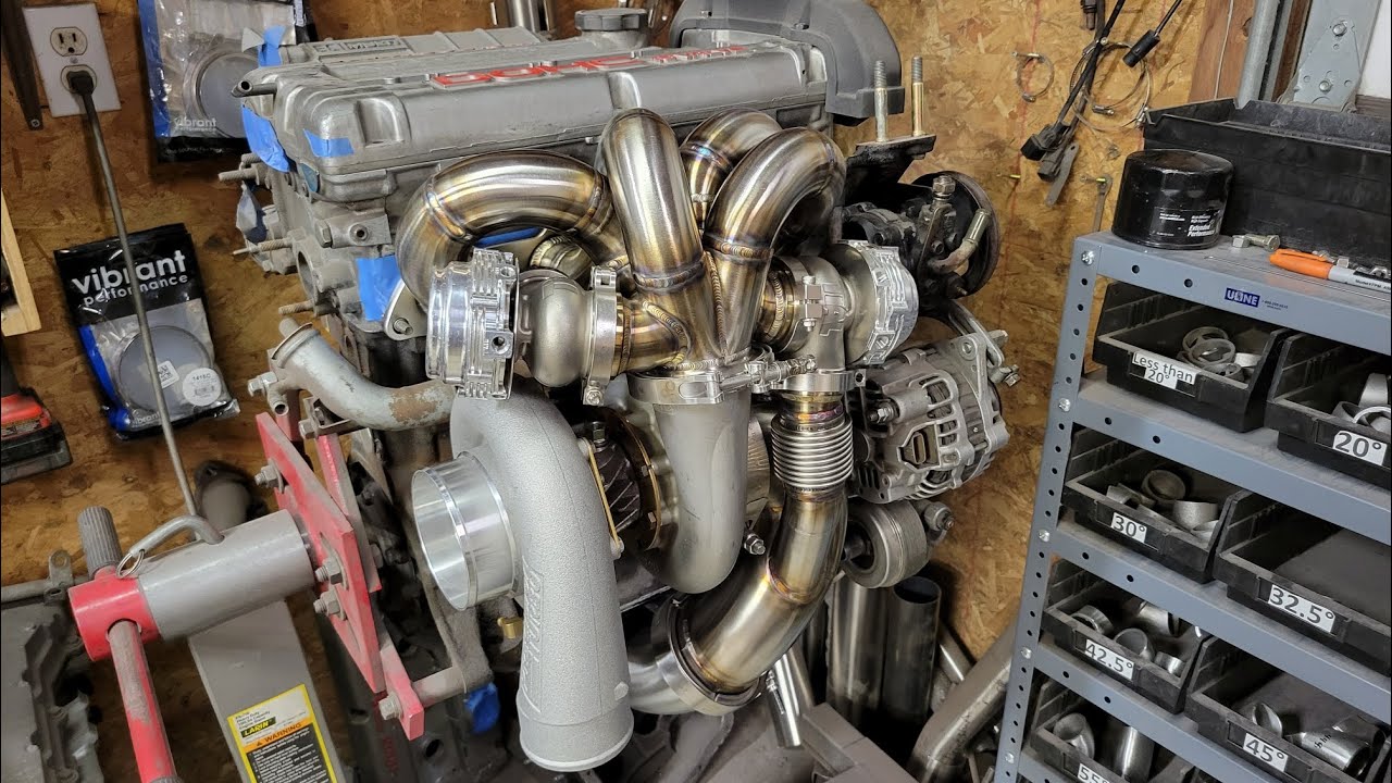 1000hp+ capable Evo 3 turbo setup, packaging a PT6870 next gen while ...