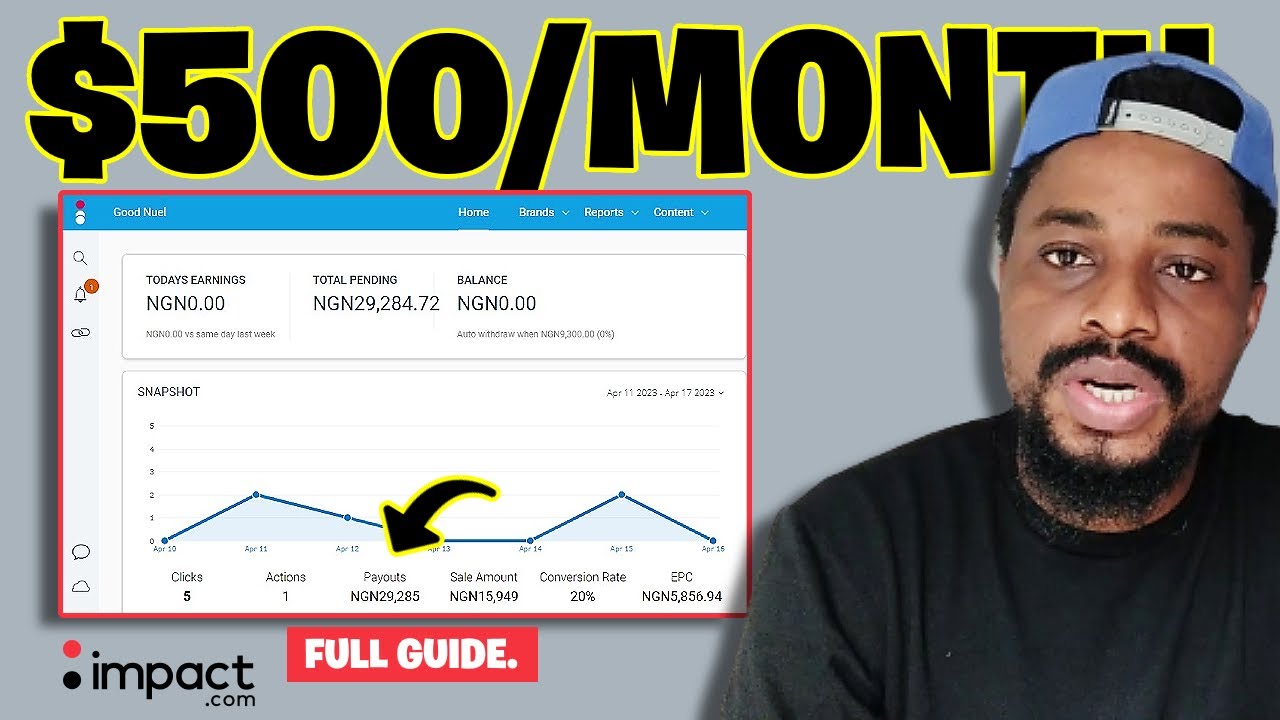 Impact Affiliate Program - How to Sign Up On Impact Affiliate Program 2024. - YouTube