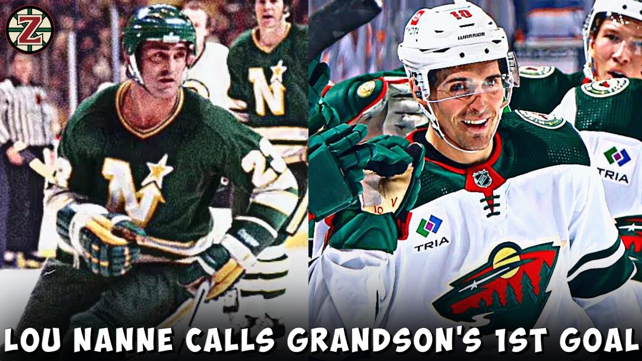 Lou Nanne calls Vinni Lettieri's FIRST NHL Goal with the Minnesota Wild ...