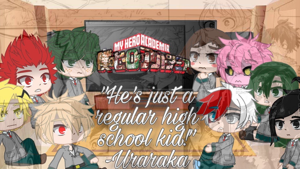 Class 1-A react to the future {Spoilers} - YouTube