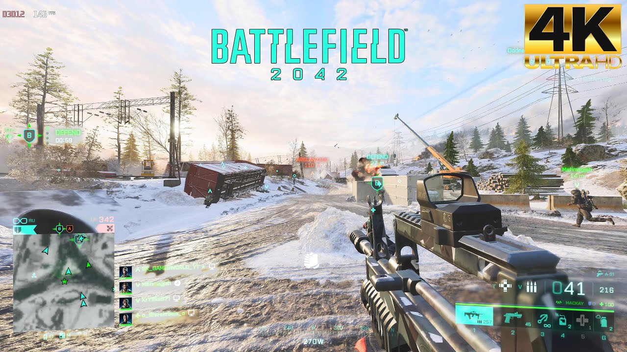 Battlefield 2042 RECLAIMED - RUSH DEFENDER Gameplay 4K60FPS - YouTube
