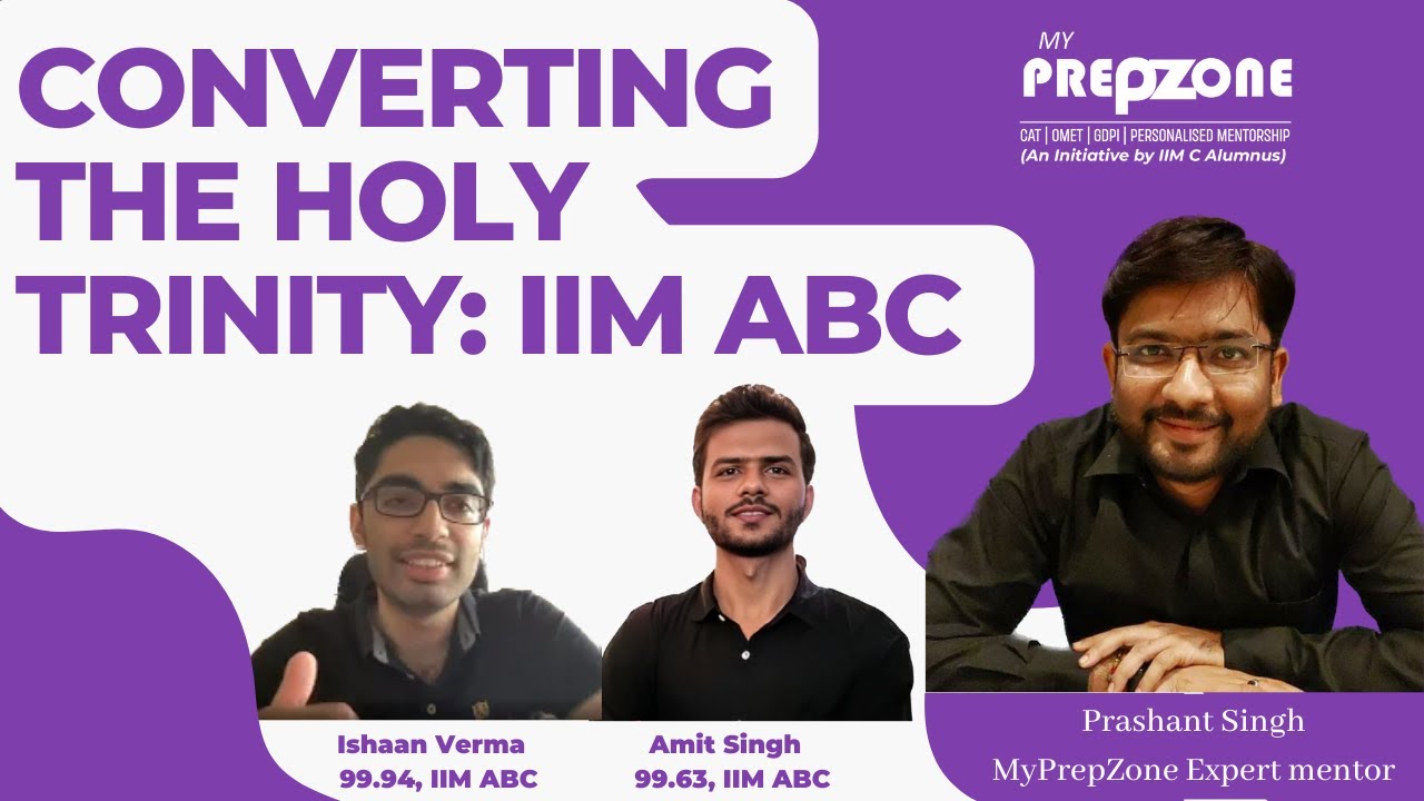 Unveiling the Journey: Conversations with IIM ABC Converts | CAT +GDPI ...