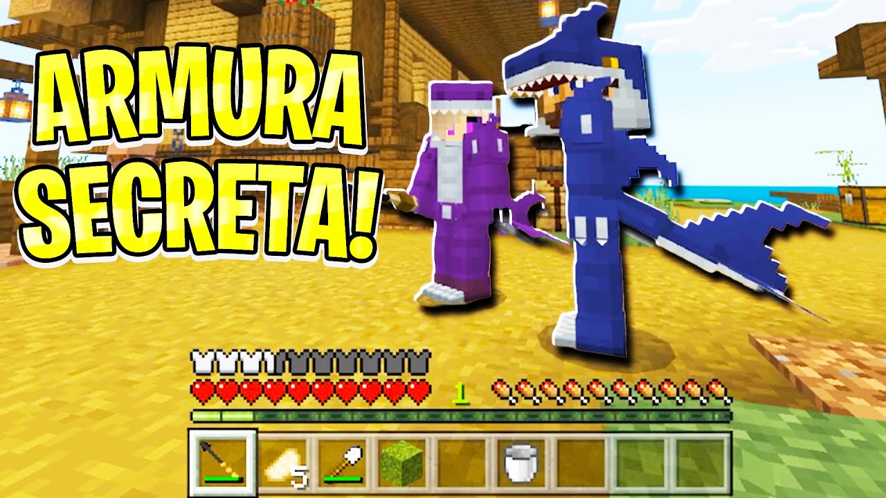 PURTAM ARMURA De RECHIN In MINECRAFT !! - YouTube