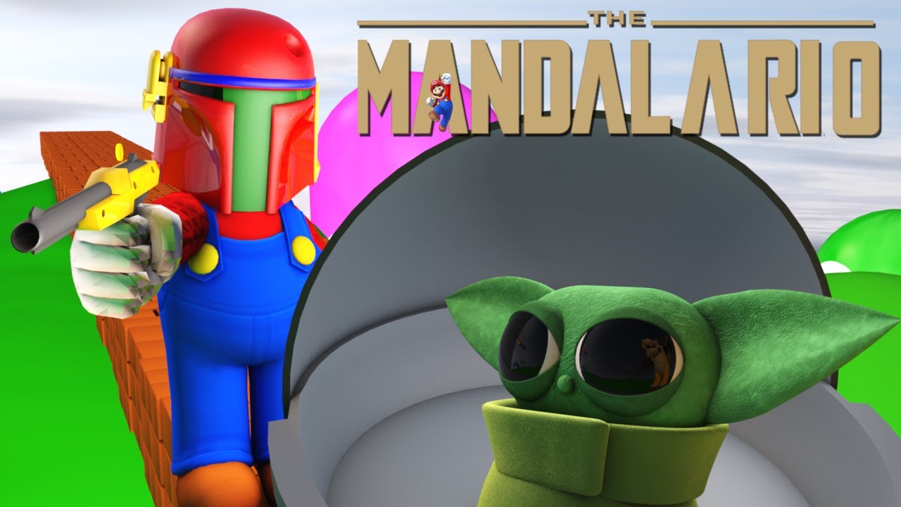 THE MANDALARIO (the Mandalorian Super Mario Mashup) - YouTube