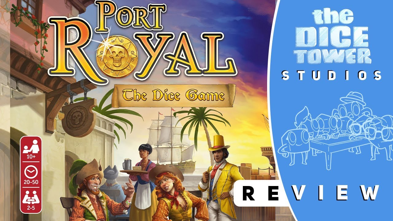 Port Royal the Dice Game Review: Sailing the Red C - YouTube